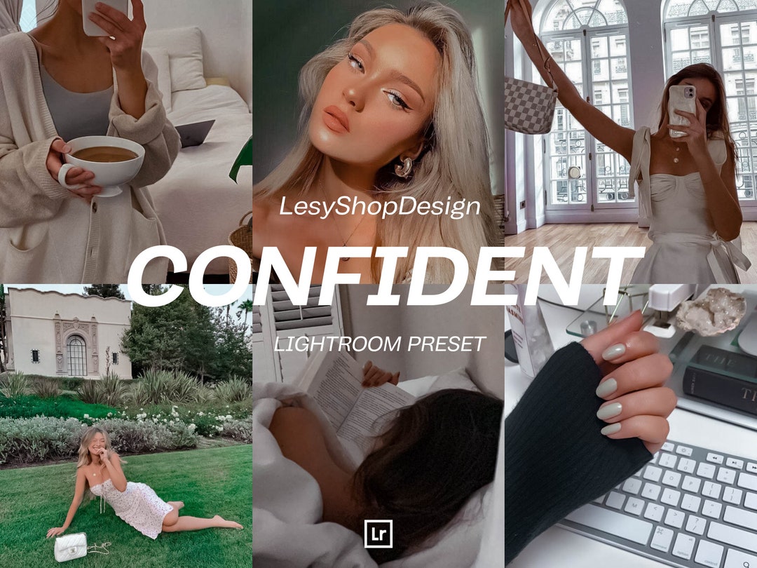 Confident Presets Lightroom, Rich Filters, Dark Presets, Boss Girl ...