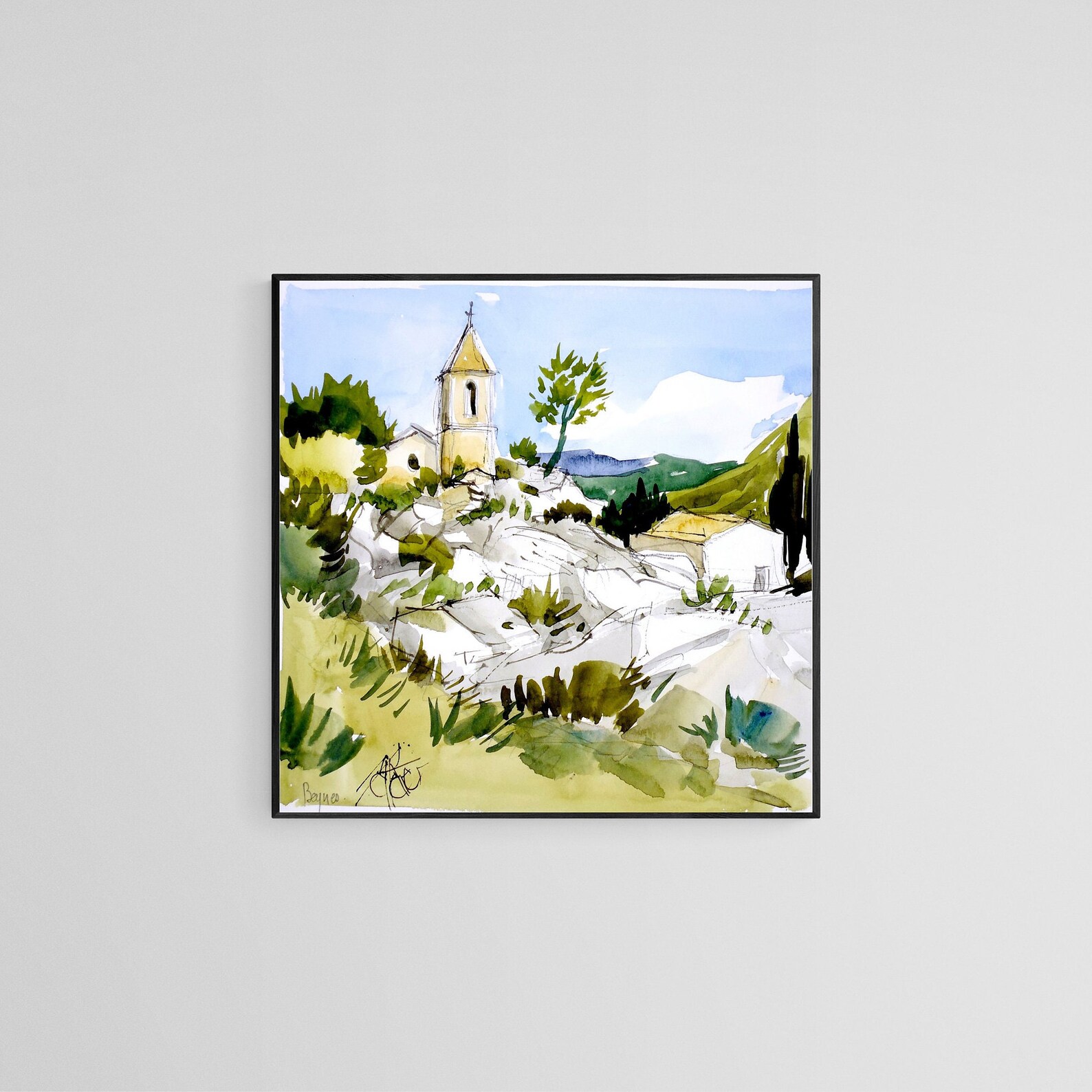 PROVENCE Chapel in Provence - CC58 - Etsy
