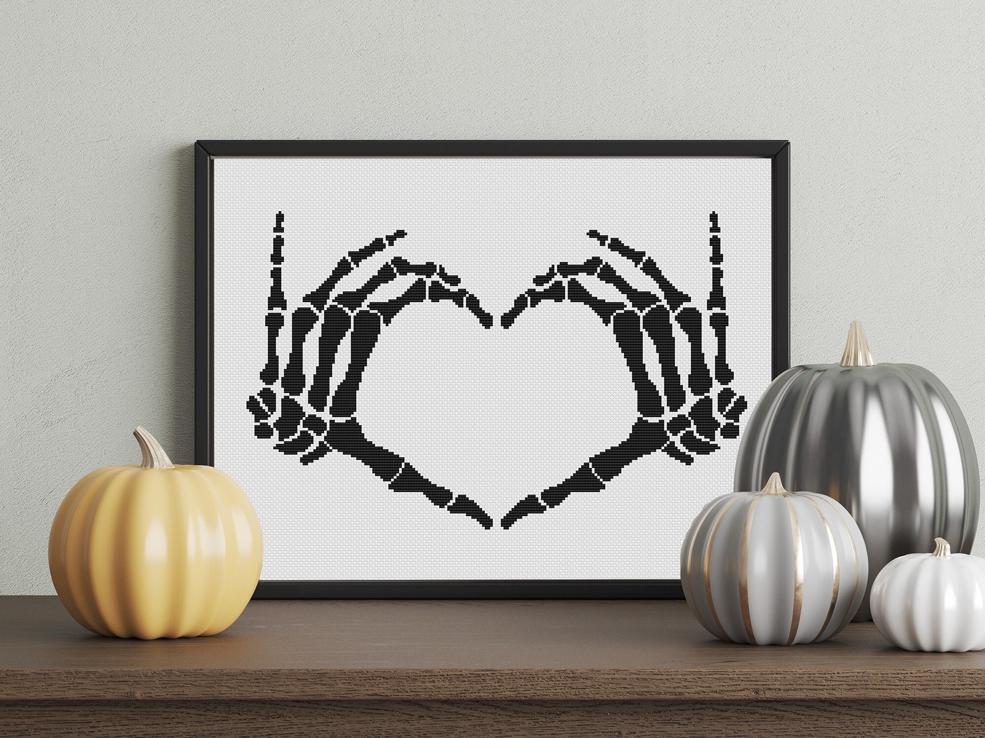 Spooky Halloween Cross Stitch Pattern PDF Counted Cross - Etsy