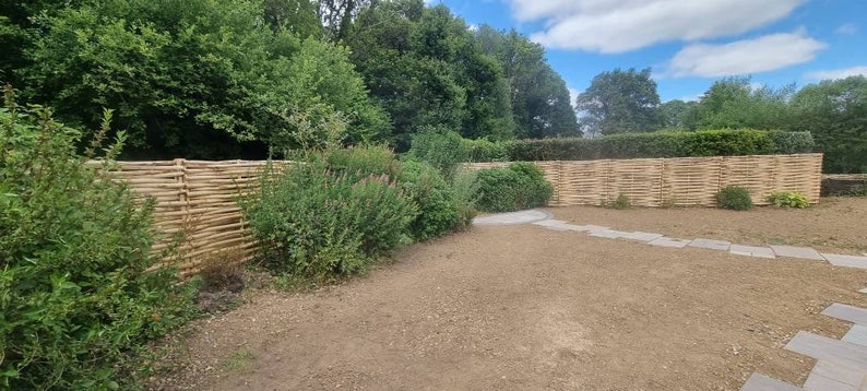 Sweet Chestnut Woven Panels - Etsy UK