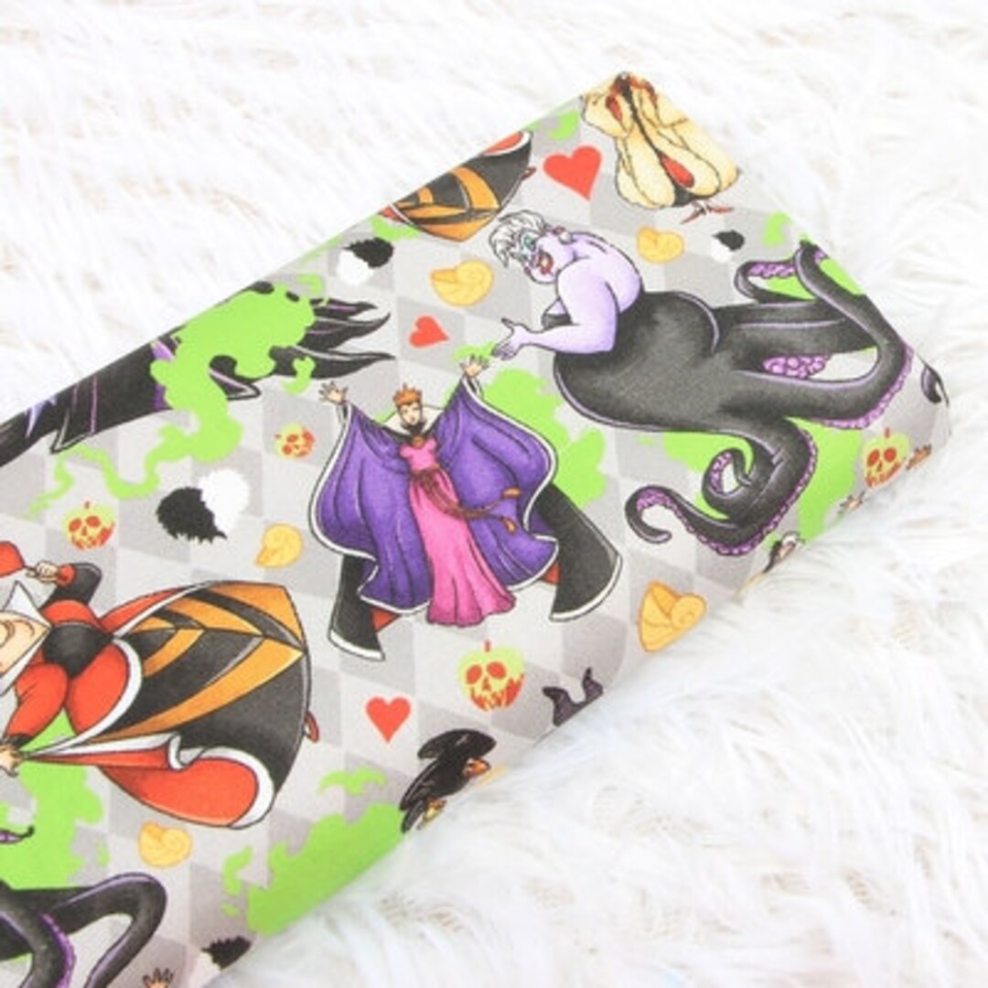 Evil Queen Fabric Villains Figure Maleficent Ursula Fabric - Etsy