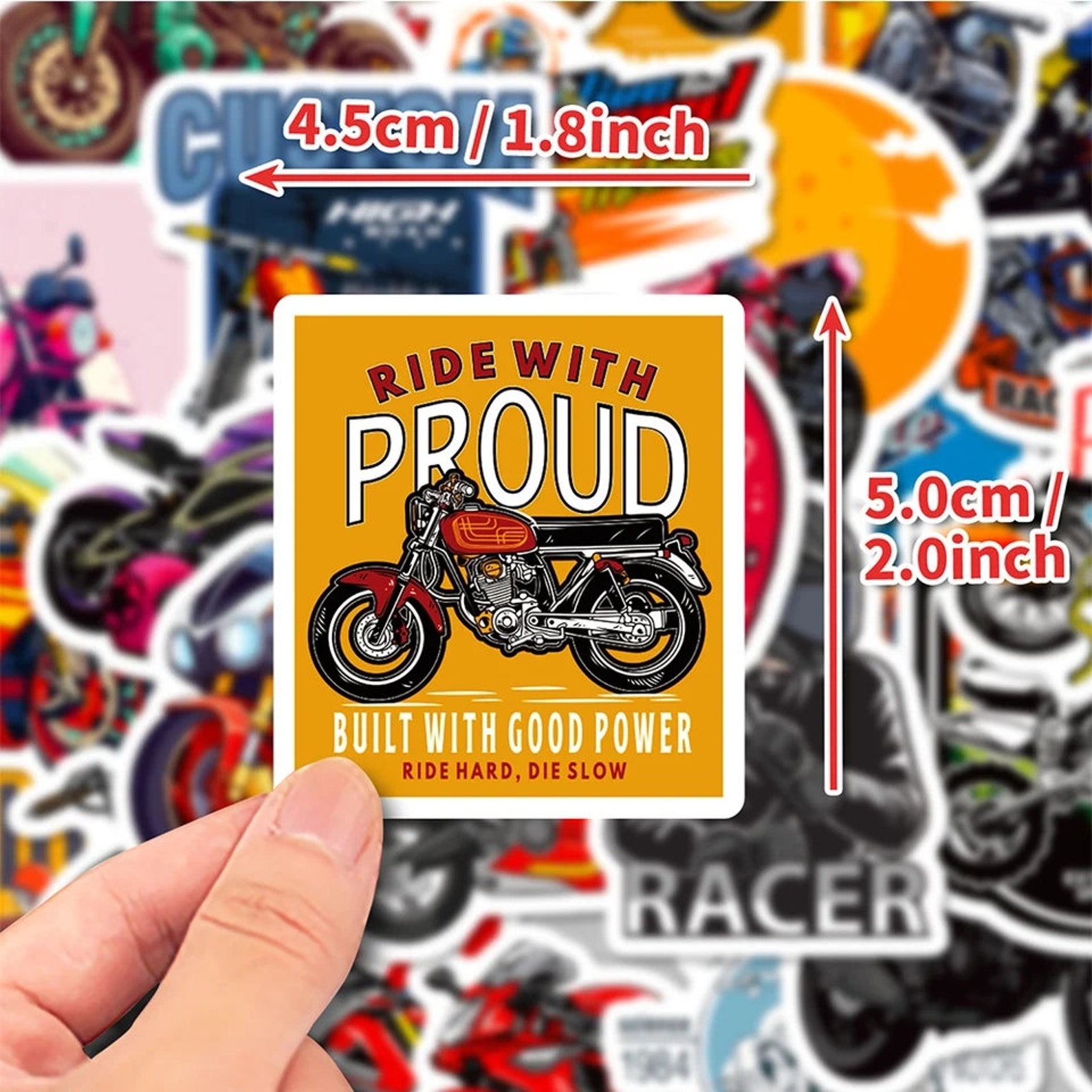 Bmx Mixed Sticker Packs * Motorcycle Stickers * Motorbike Stickers ...