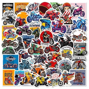 Bmx Mixed Sticker Packs * Motorcycle Stickers * Motorbike Stickers ...