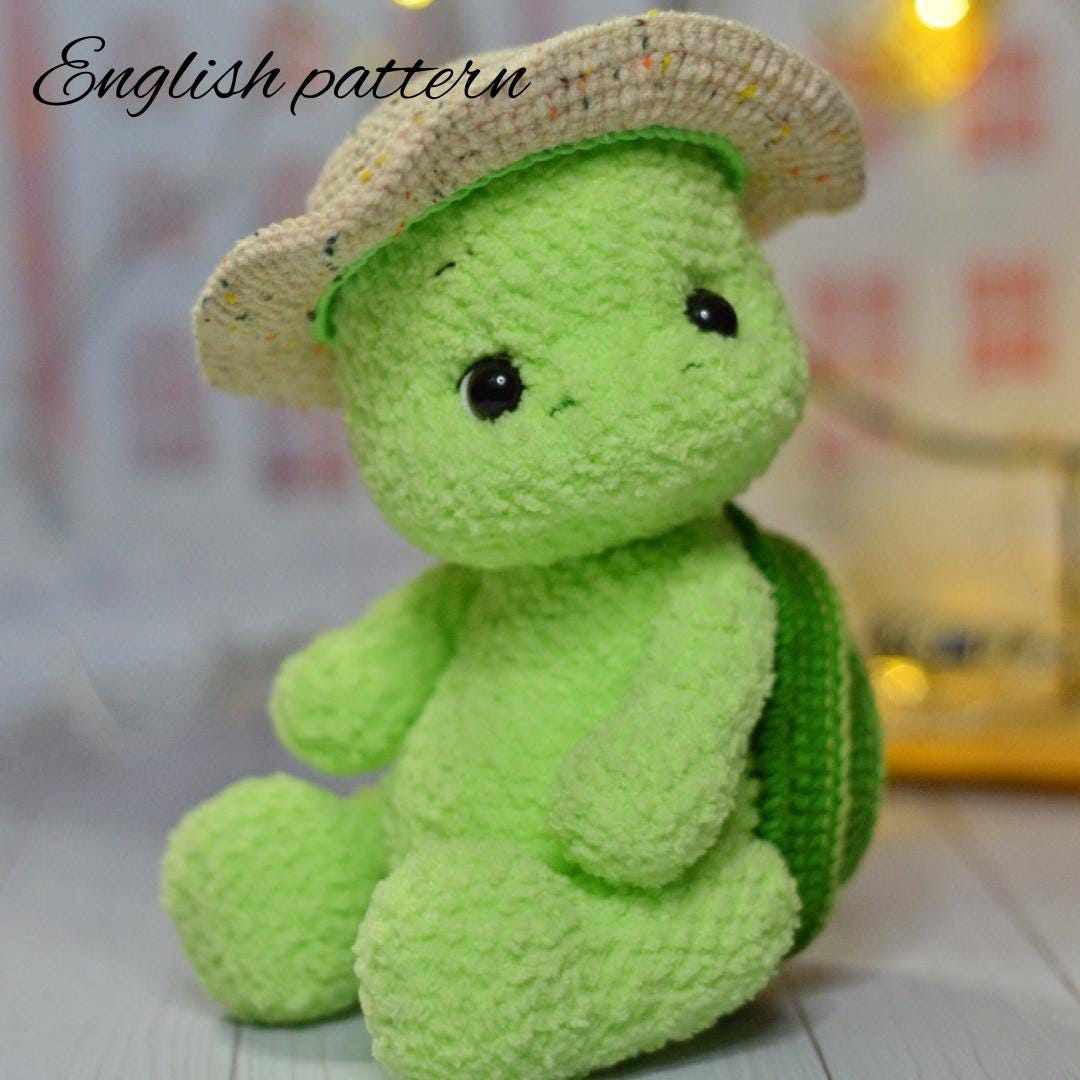 Pattern: Crochet Turtle | Toy Pattern Turtle | Turtle Amigurumi ...