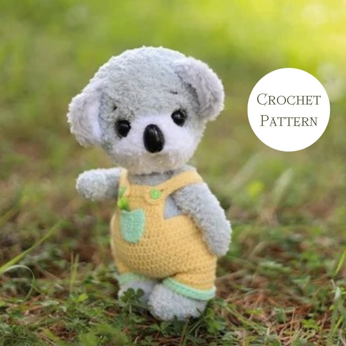 Koala Crochet Pattern. Amigurumi Koala Bear Tutorial. - Etsy