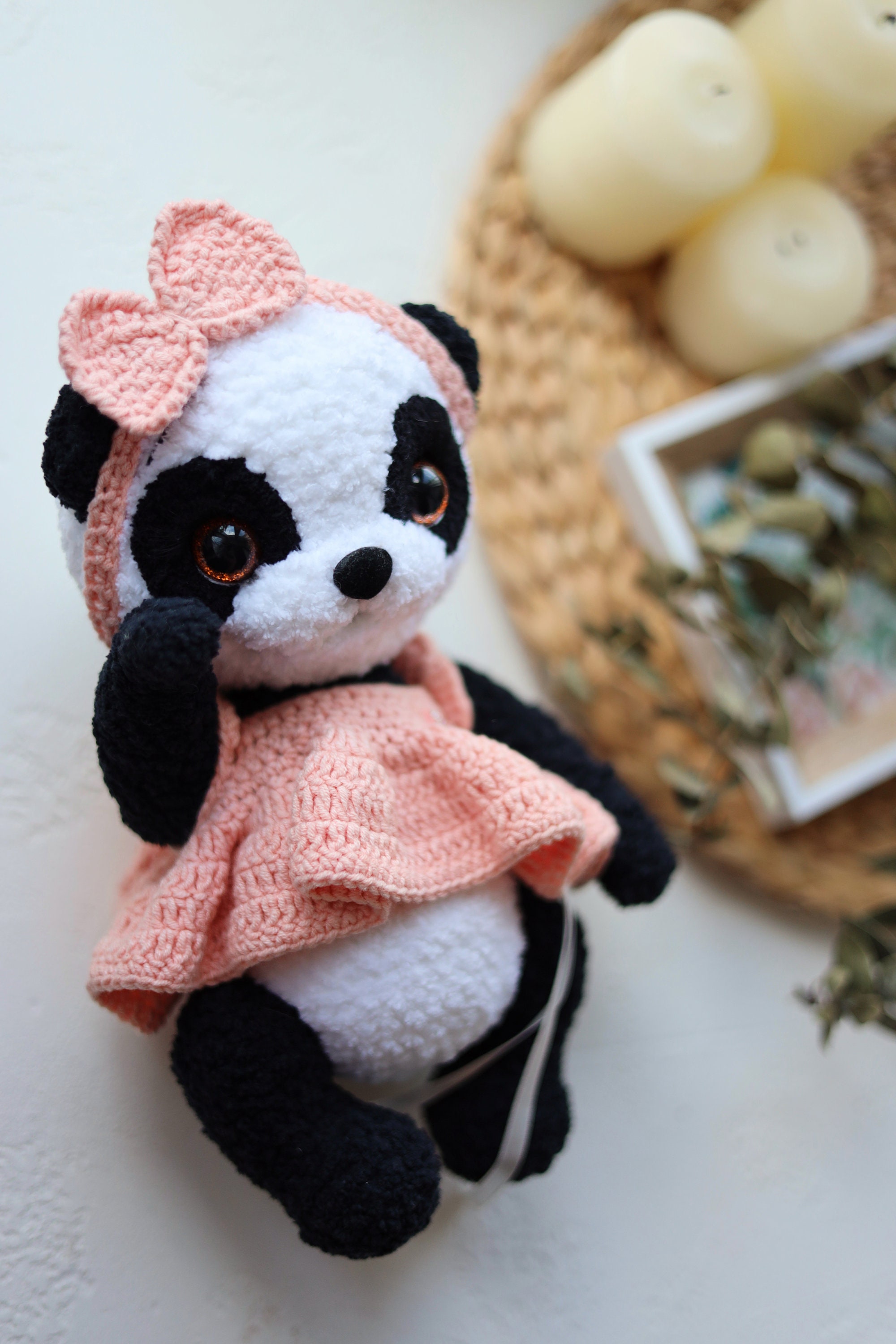 Panda Crochet Pattern. Amigurumi Panda Tutorial. Cute Plush - Etsy UK
