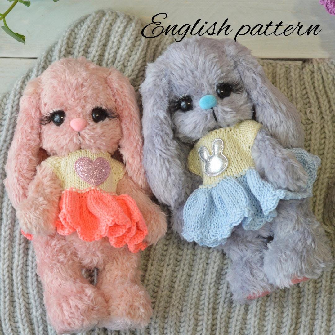 Crochet & Knitting Pattern : Caramel Bunny | Toy Pattern Bunny | Bunny ...