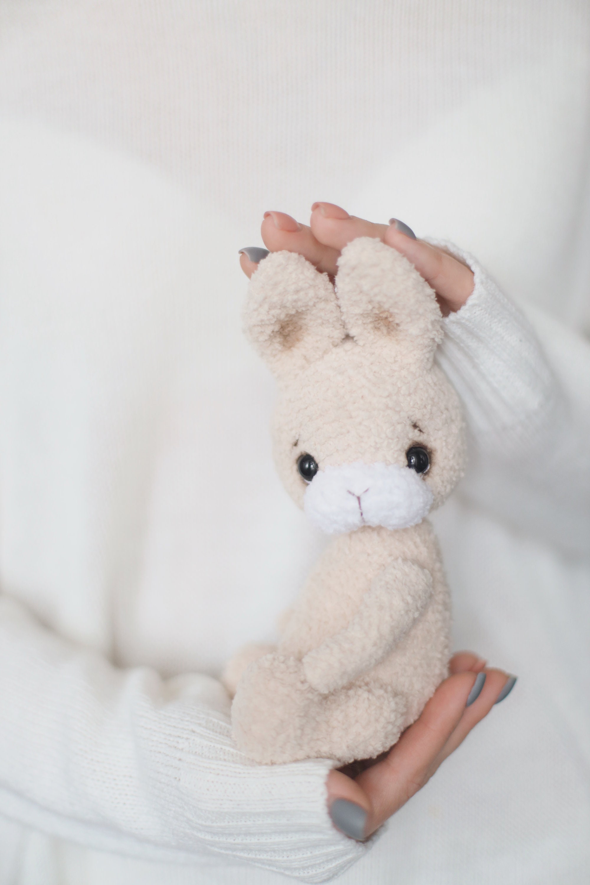 Bunny Crochet Pattern. Rabbit Amigurumi Crochet Pattern. Cute - Etsy