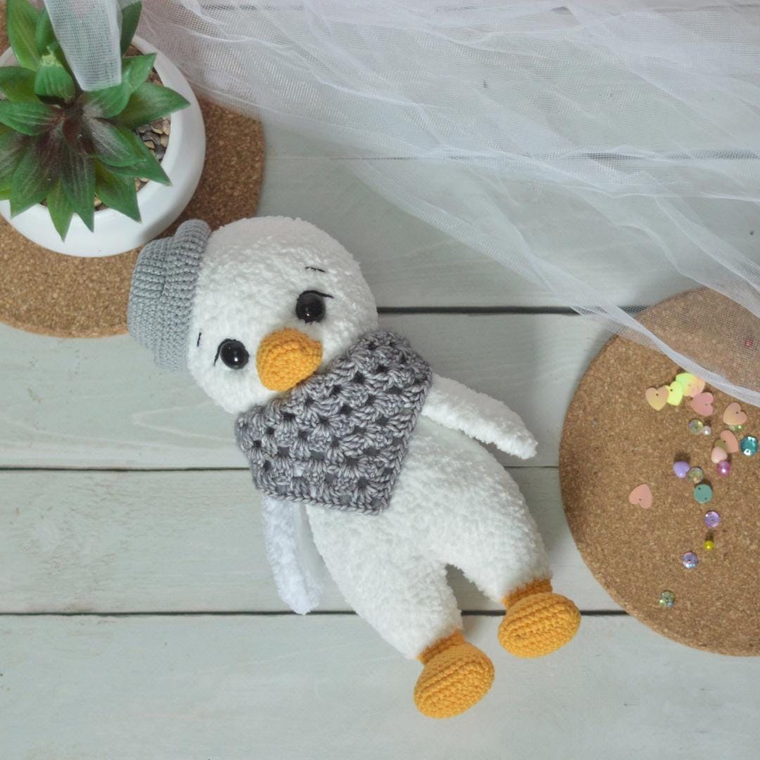 Patron au crochet : oisillon | amigurumi niché | Modèle de jouet niché ...