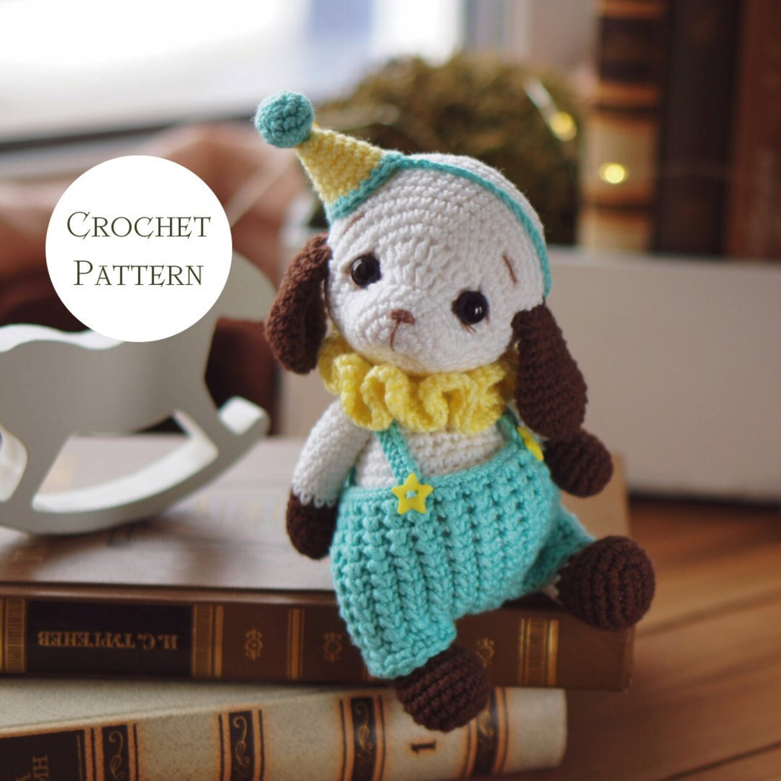 Puppy Crochet Pattern. Easy Crochet Pattern Amigurumi Dog - Etsy