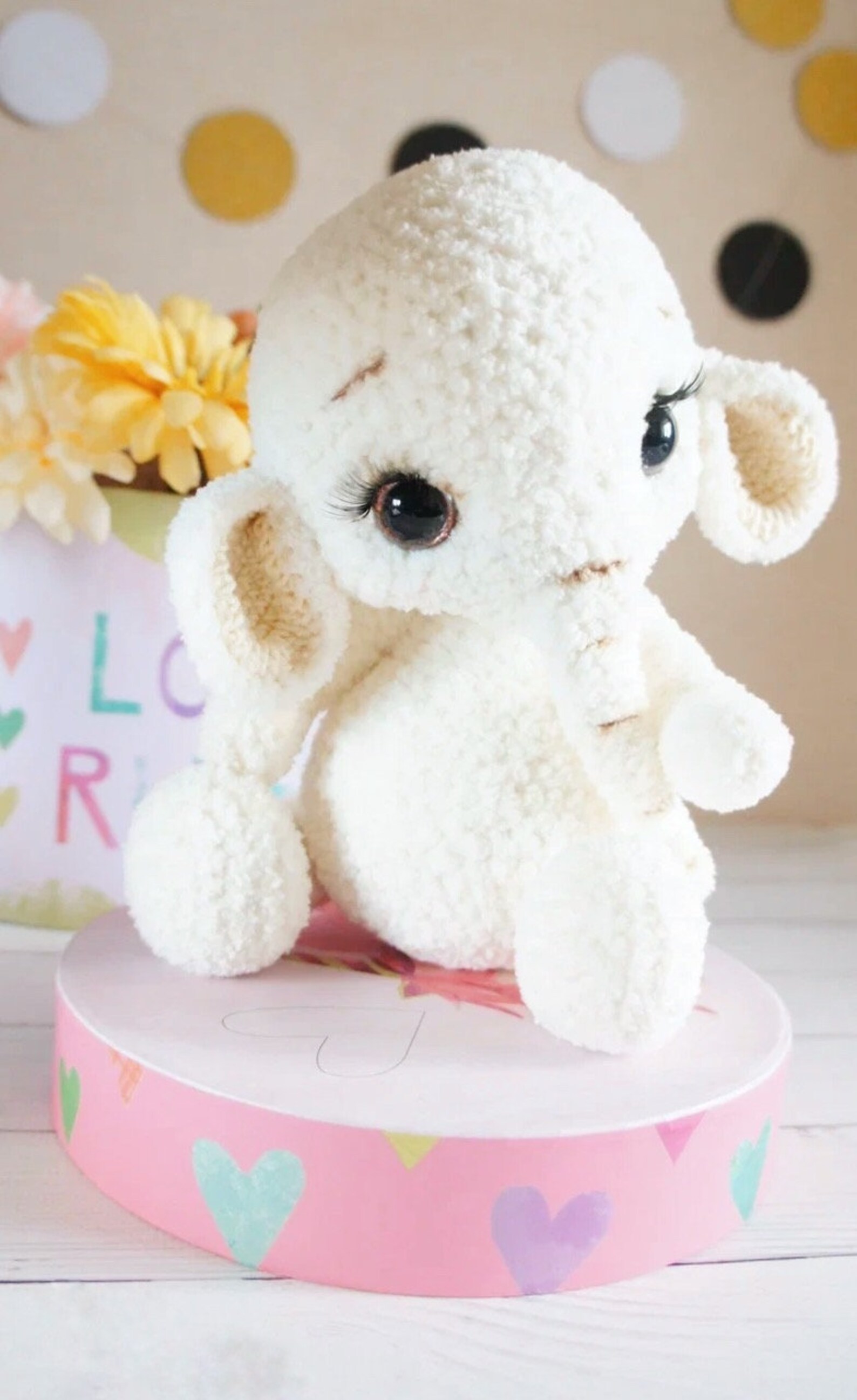 Elephant Crochet Pattern. Amigurumi Plush Elephant Tutorial. - Etsy