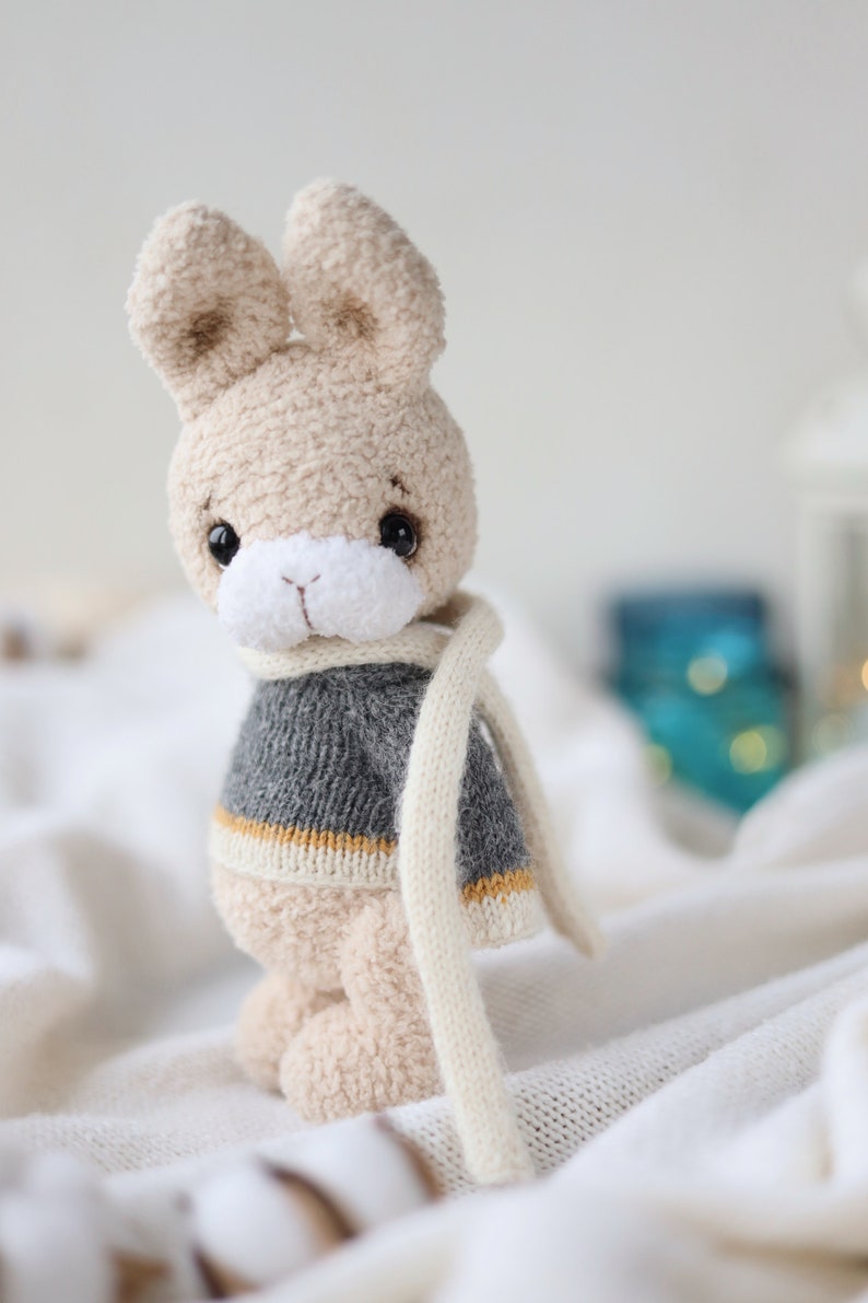 Bunny Crochet Pattern. Rabbit Amigurumi Crochet Pattern. Cute - Etsy