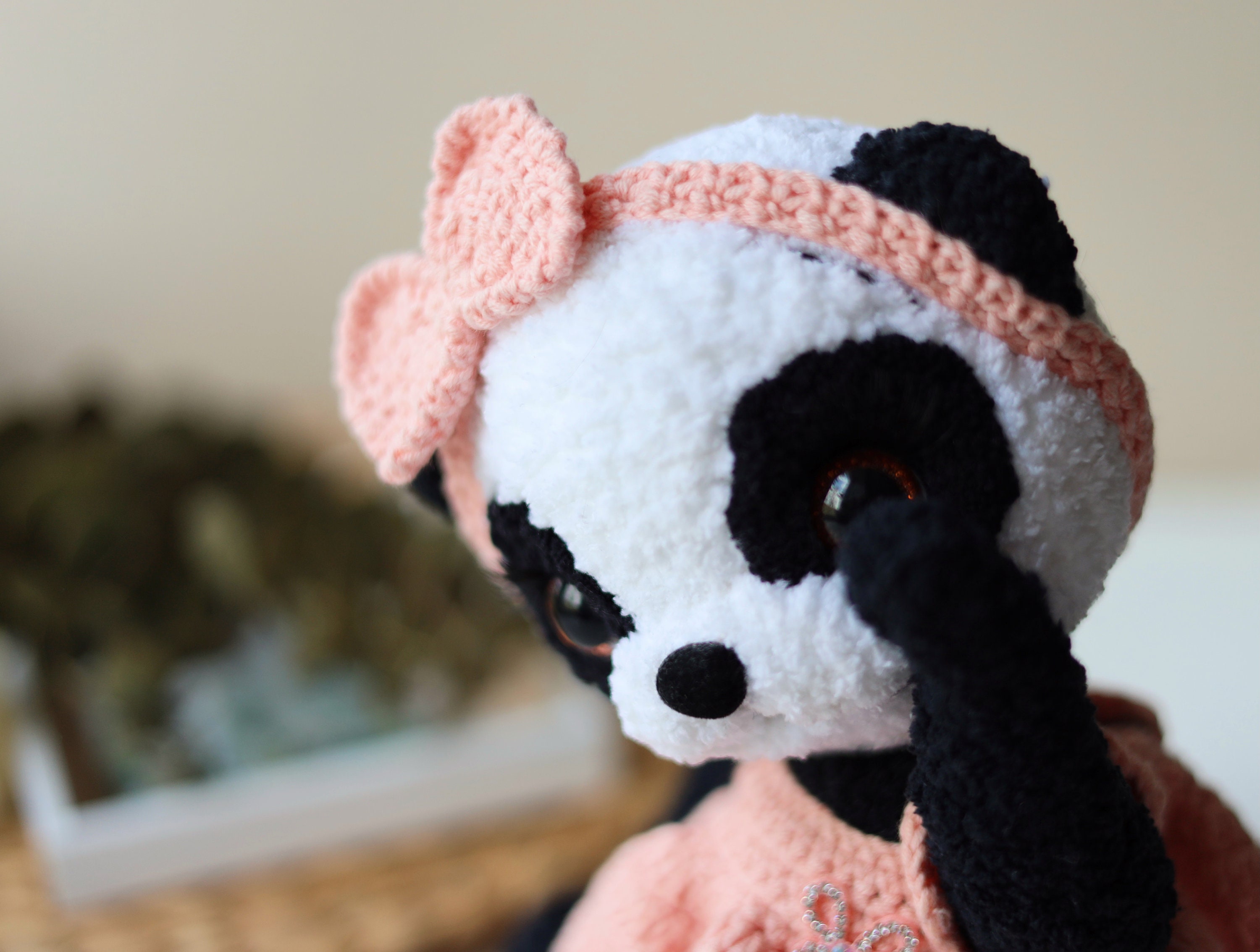 Panda Crochet Pattern. Amigurumi Panda Tutorial. Cute Plush - Etsy UK