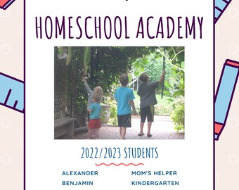 Homeschool Binder Cover - Etsy