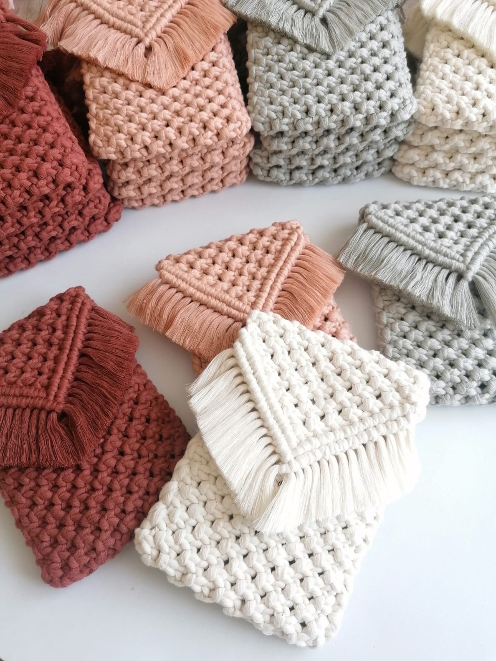 Macrame Phone Bag Handmade Macrame Purse Bag Crossbody Phone - Etsy