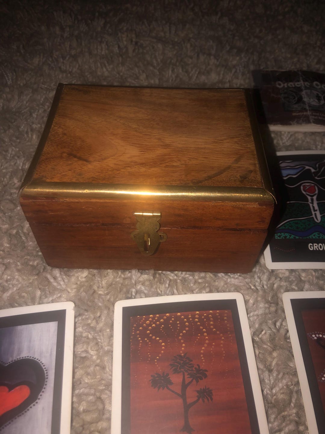 The Aboriginal Spirit Oracle Mel Brown Cards in Wooden Box/on SALE! - Etsy