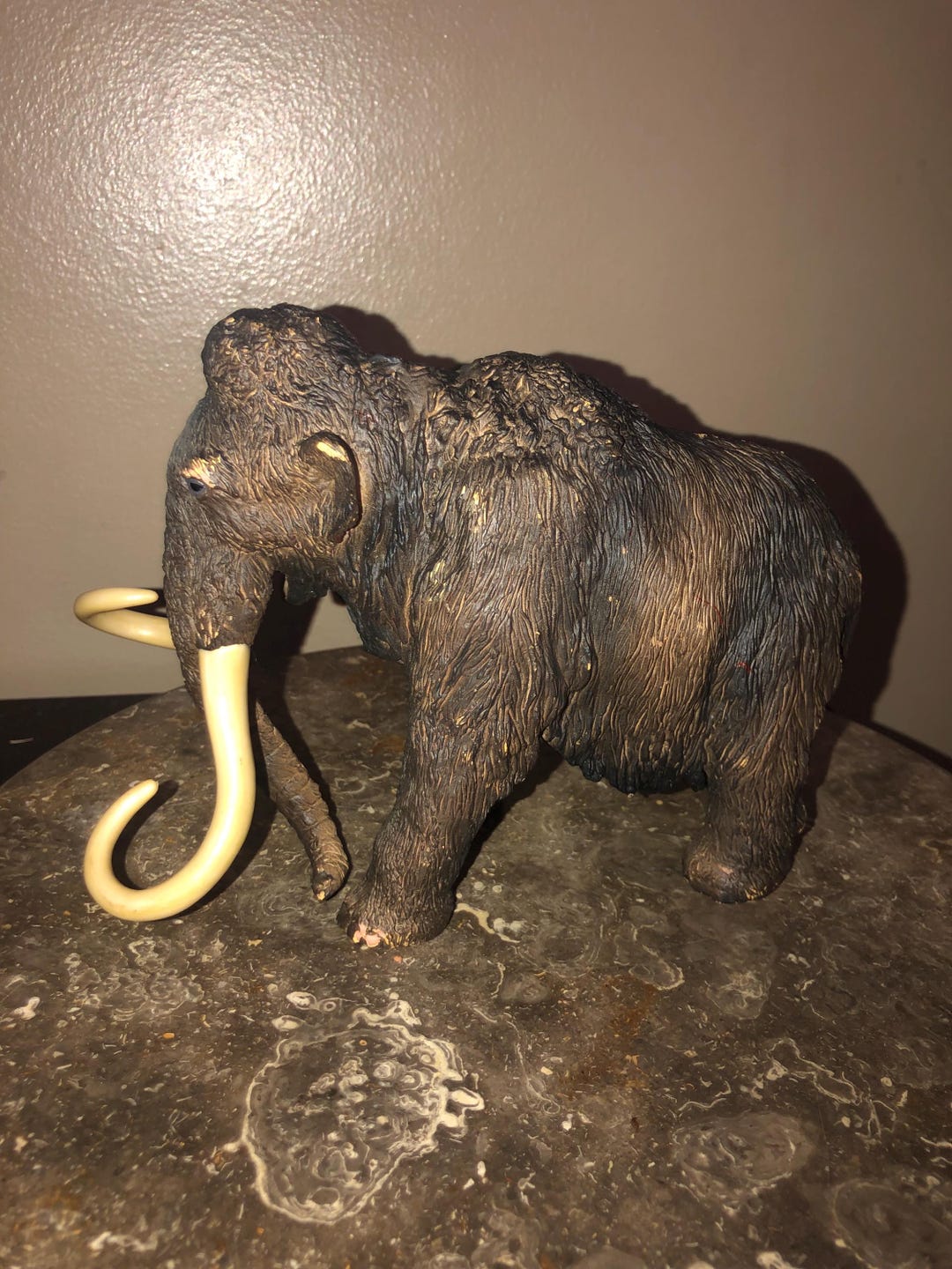 Papo Woolly Mammoth PVC Figure 5” Tall 2008 Ice Age Animal/mammal ...