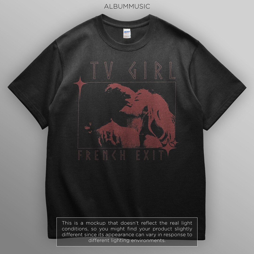 TV Girl French Exit Album T-shirt: Vintage Graphic Tee - Etsy