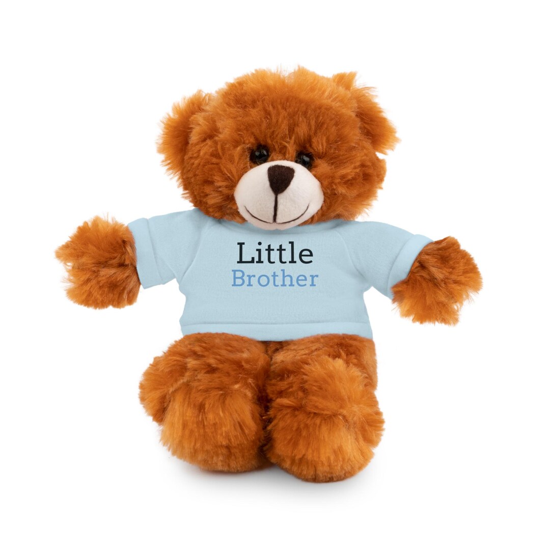 LITTLE BROTHER Stuffed Animal, Little Brother Gift, Brother Present ...