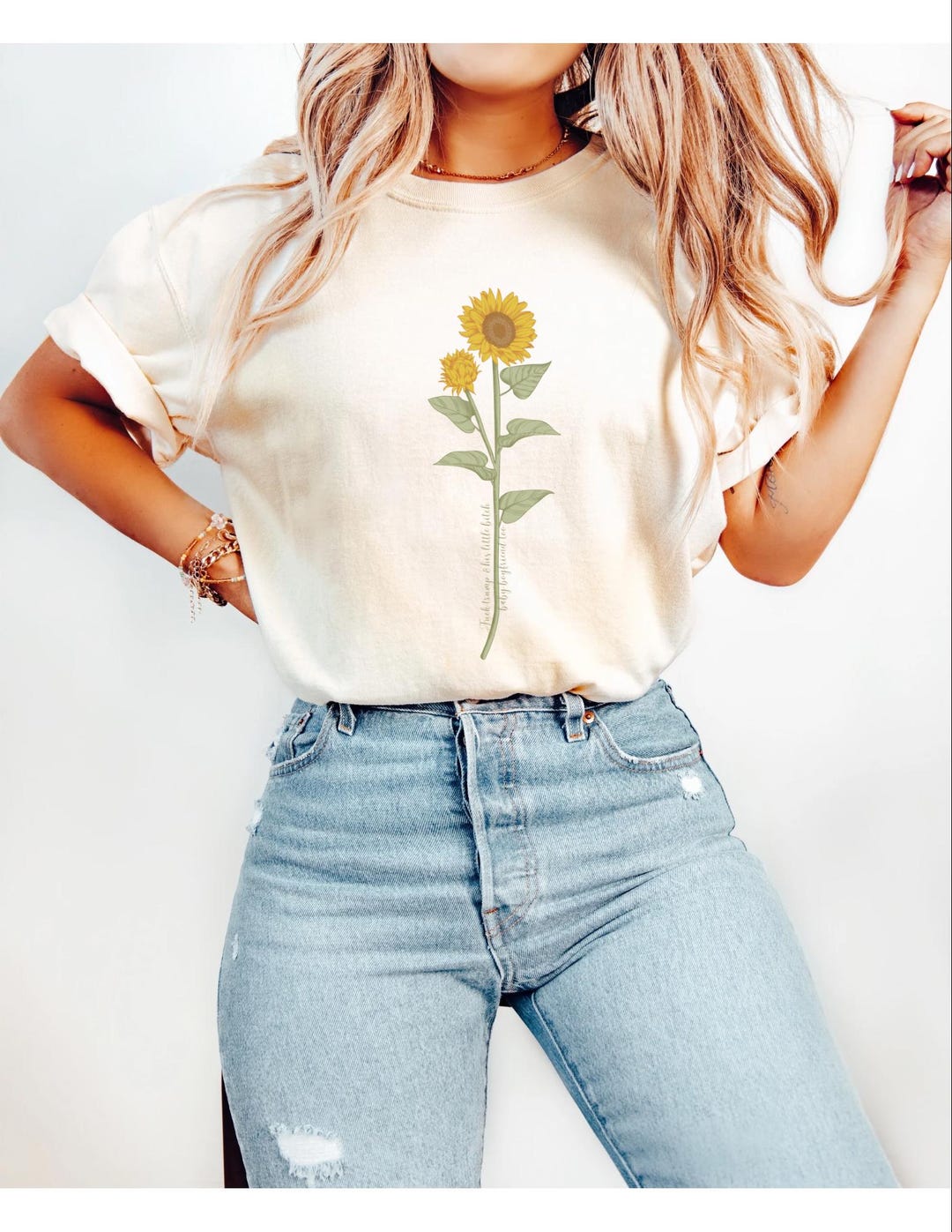 FDT - Hidden Message Sunflower Premium Comfort Colors Unisex Garment ...