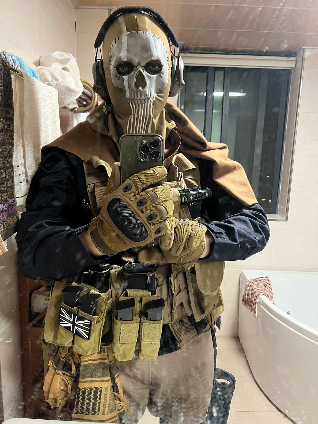 Ghost Mask-cosplay Prop - Etsy