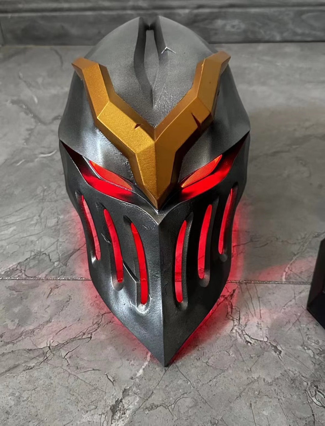 League of Legends the Master of Shadows Zed Mask - Etsy