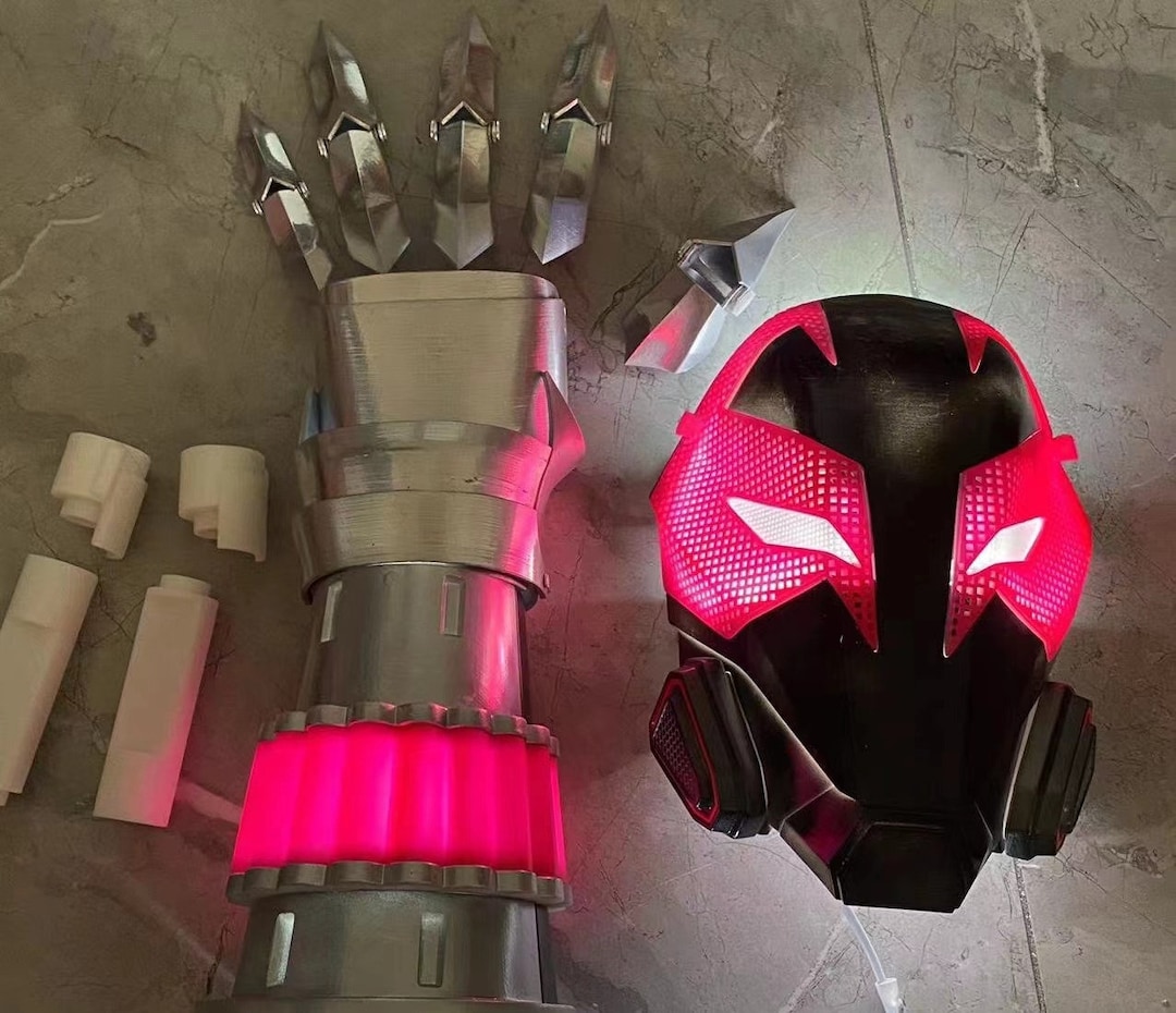 Prowler Miles Morales Mask - Etsy