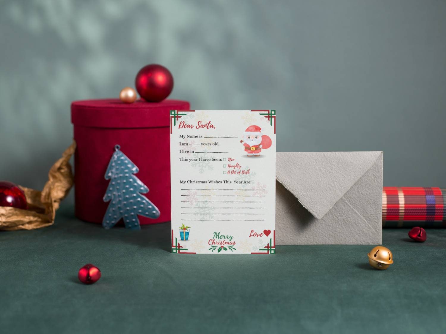 Letter to Santa Santa Letter Santa Claus Letter Santa Cam - Etsy
