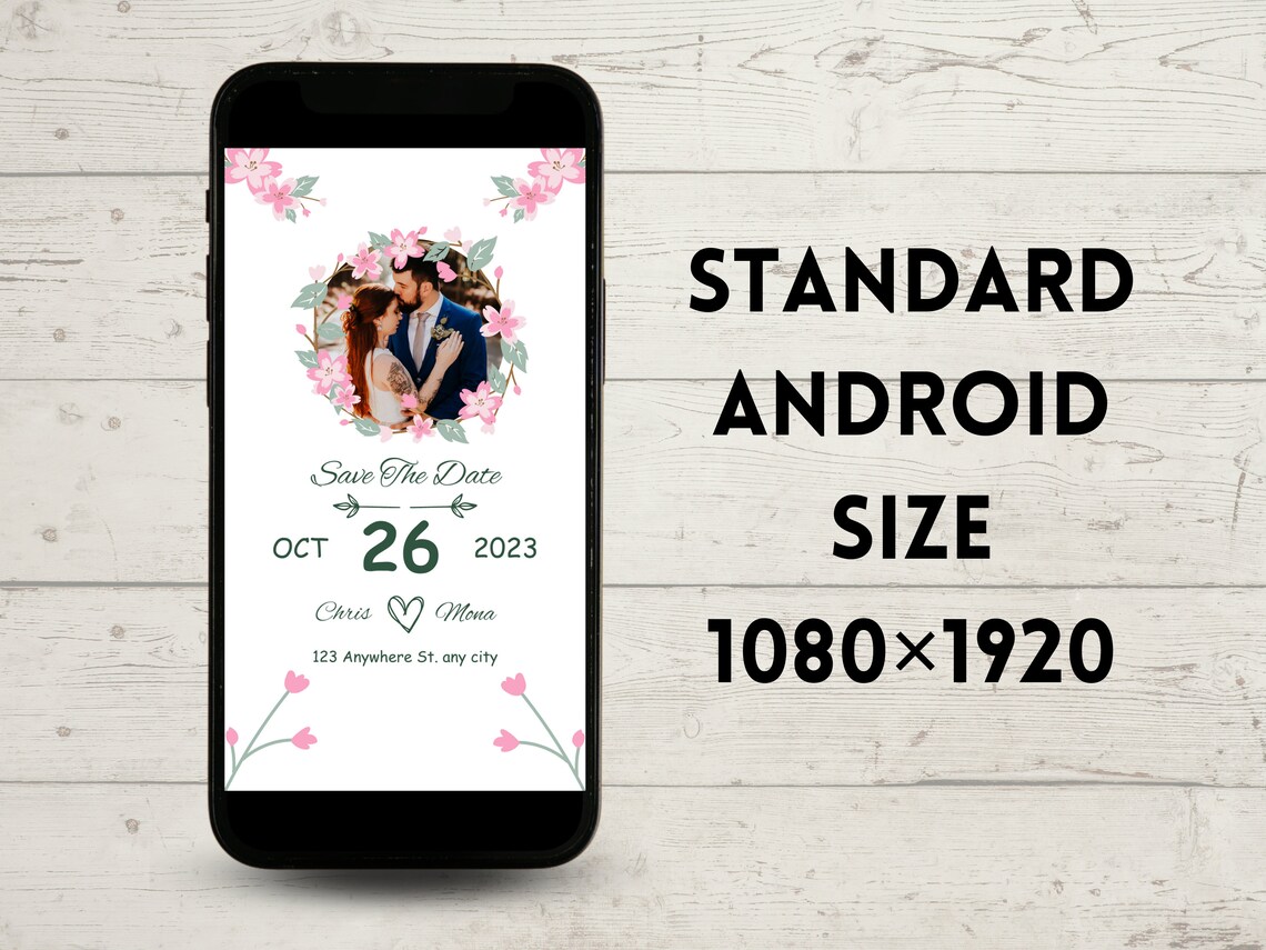 Editable Digital Wedding Invitation Card Canva Template, Marriage Card ...