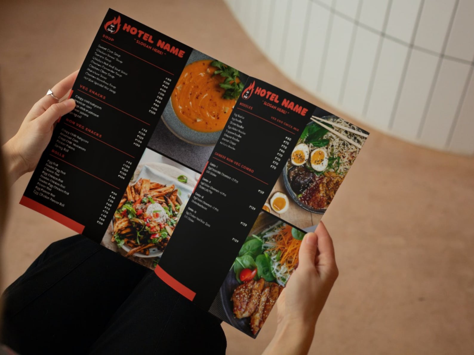 Restaurant Menu Pub Menu Canva Template Digital Download Menu, Simple ...