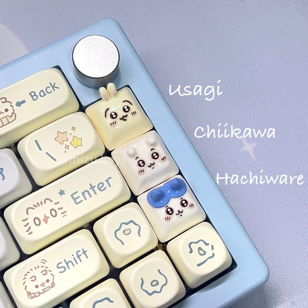 Chiikawa Artisan Keycaps - Etsy