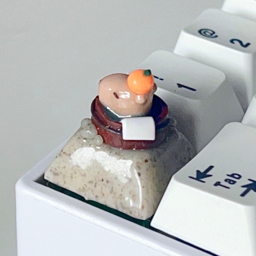 Capybara Artisan Keycap - Etsy