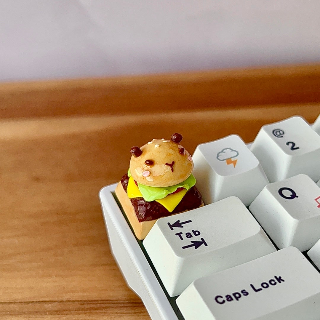 Capyburger Artisan Keycap - Etsy