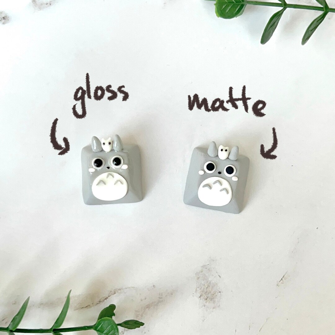 Totoro Studio Ghibli Artisan Keycap - Etsy