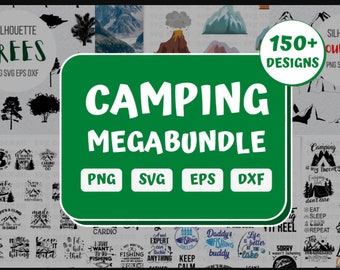 Camping SVG Mega Bundle,The Mega Bundle, SVG Bundle,