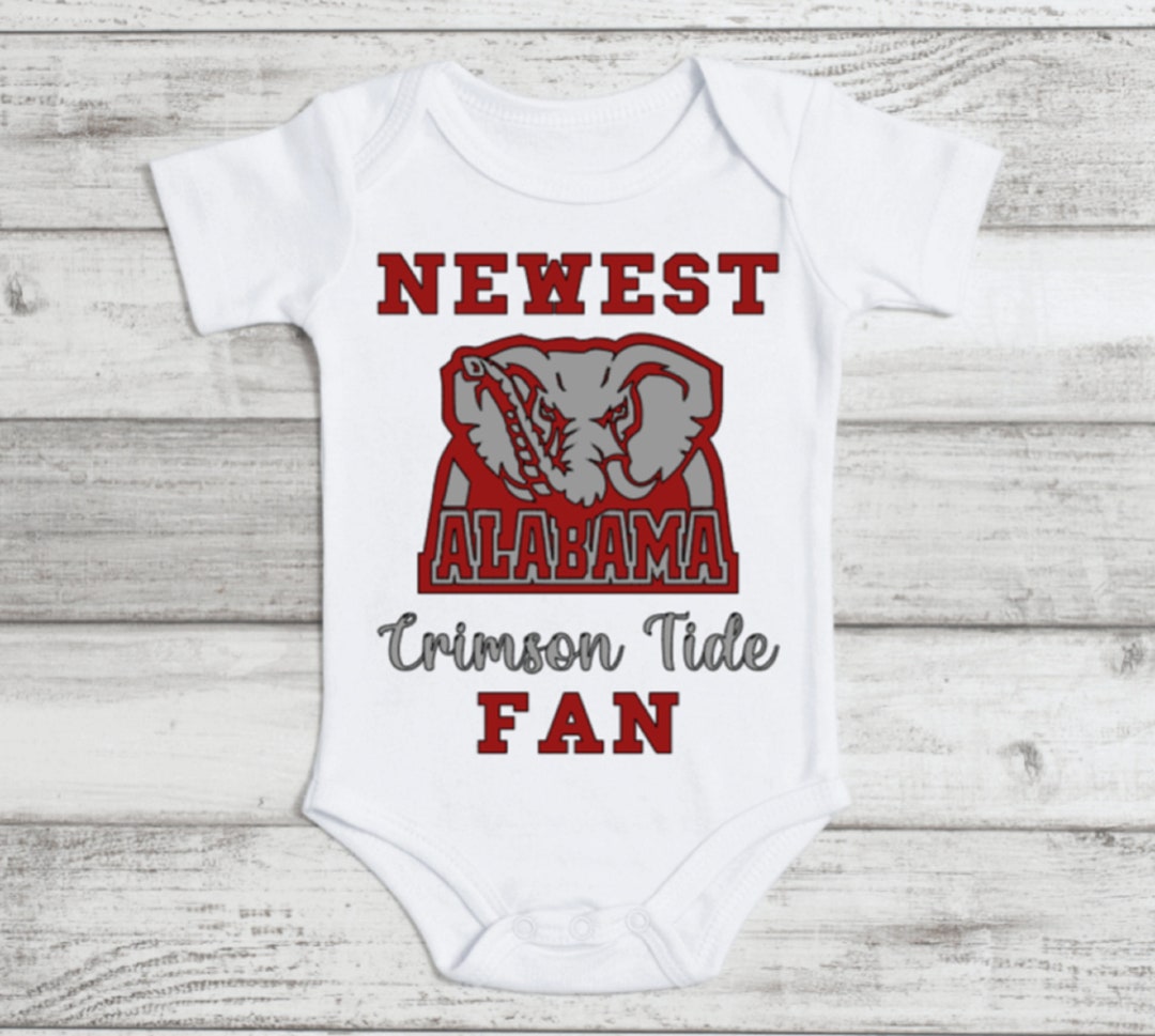 Newest Alabama Fan Bodysuit, Baby Girl Bodysuit, Baby Boy Bodysuit ...