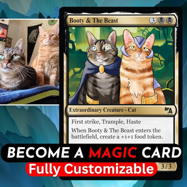 Custom Mtg Cards - Etsy