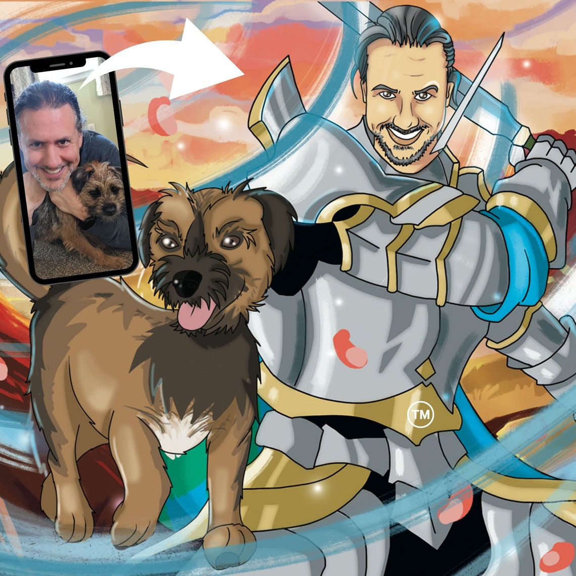 Custom MTG Poster 16x20 Magic the Gathering Portrait - Etsy