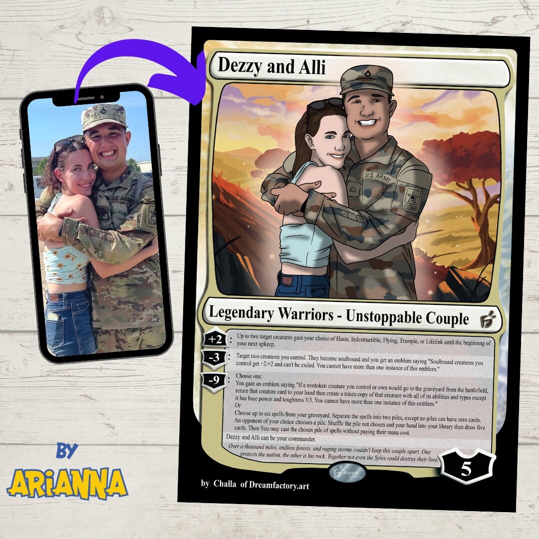 Custom MTG Card (digital), Magic the Gathering Illustration, Commission ...