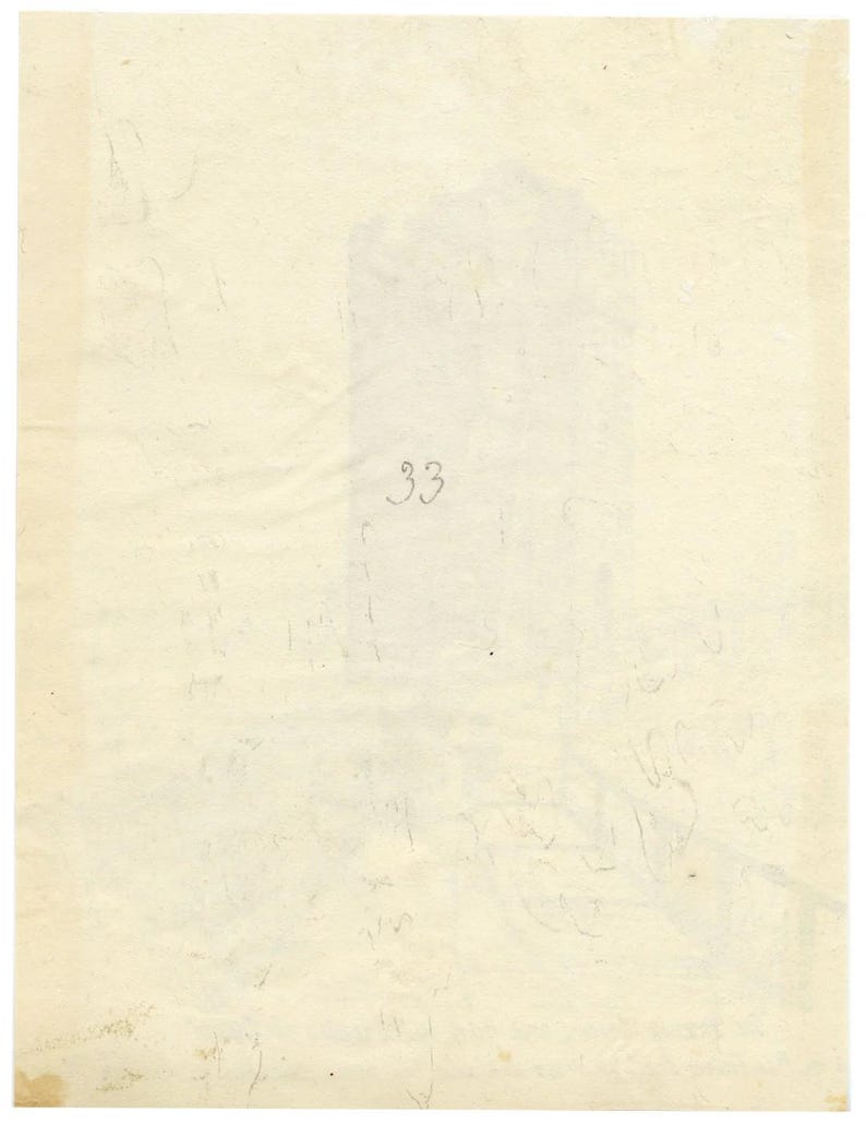 Phoenix Tower Chester City Walls Pen & Ink Drawing 1840s Charlotte ...