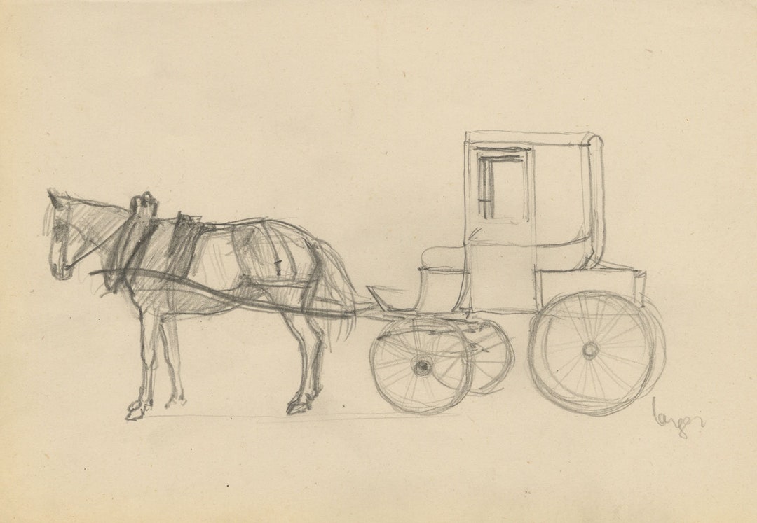 Frank L. Emanuel Horse & Carriage Early 20th-century - Etsy