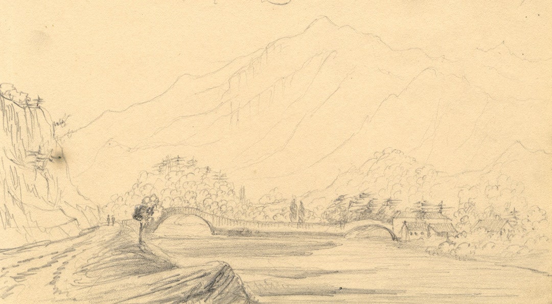 Alfred Swaine Taylor, Grange & Castle Crag Borrowdale Lake District ...