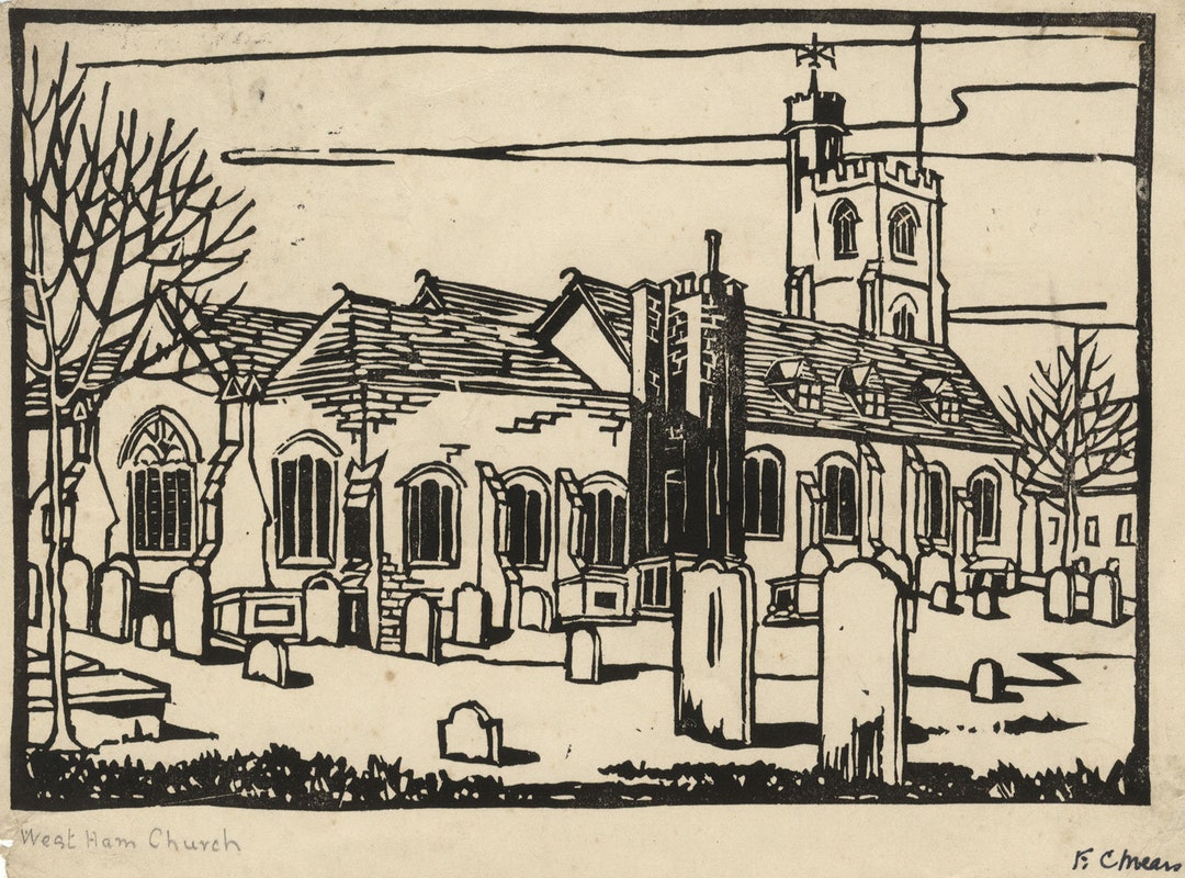 Fred Mears, All Saints Church, West Ham, Newham – Early 20th-century ...