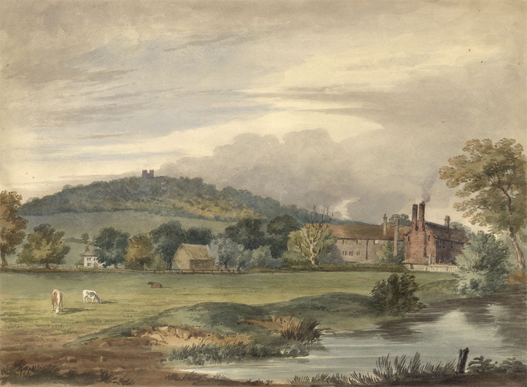 Alexander Monro, River Landscape With Mill, Probably Surrey –c.1830s ...