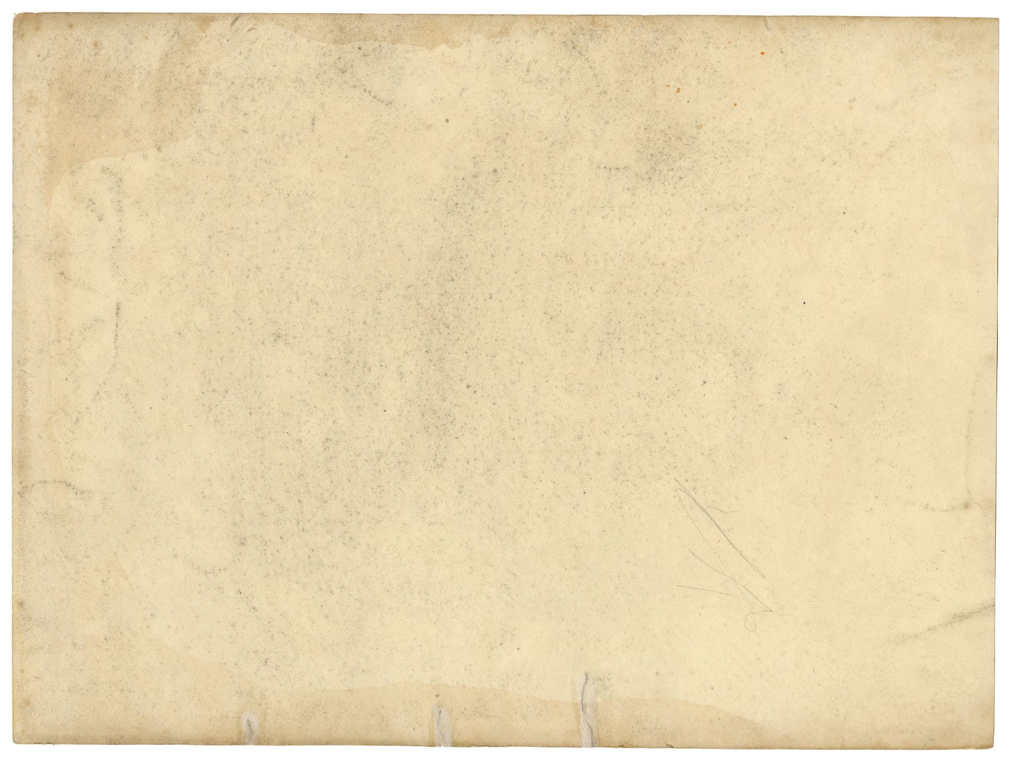 Henry William Burgess, Tree Foliage Study With Church C.1829 Graphite ...