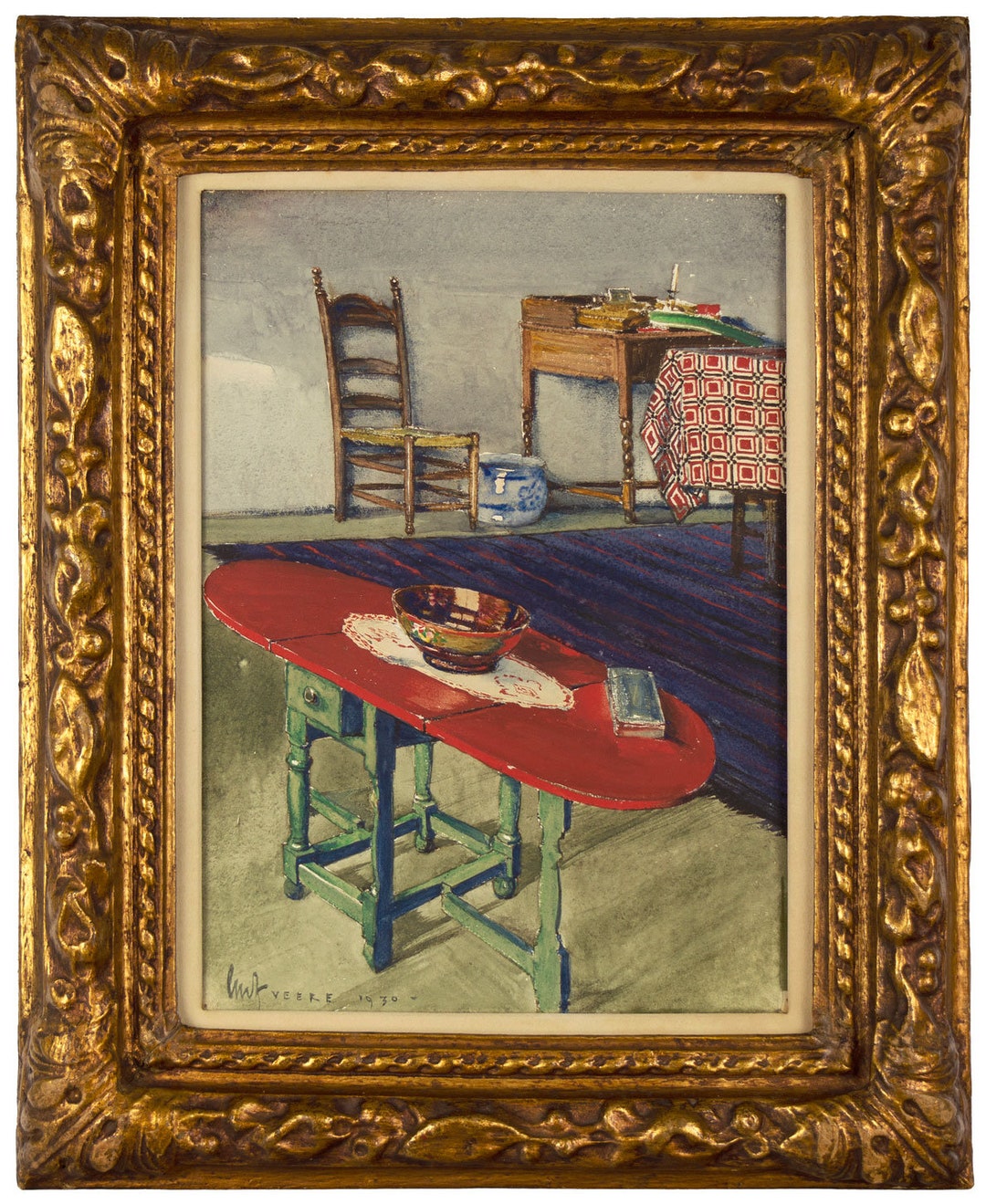 Gordon Mitchell Forsyth RI ARCA Watercolour Painting 1930 A Dutch ...