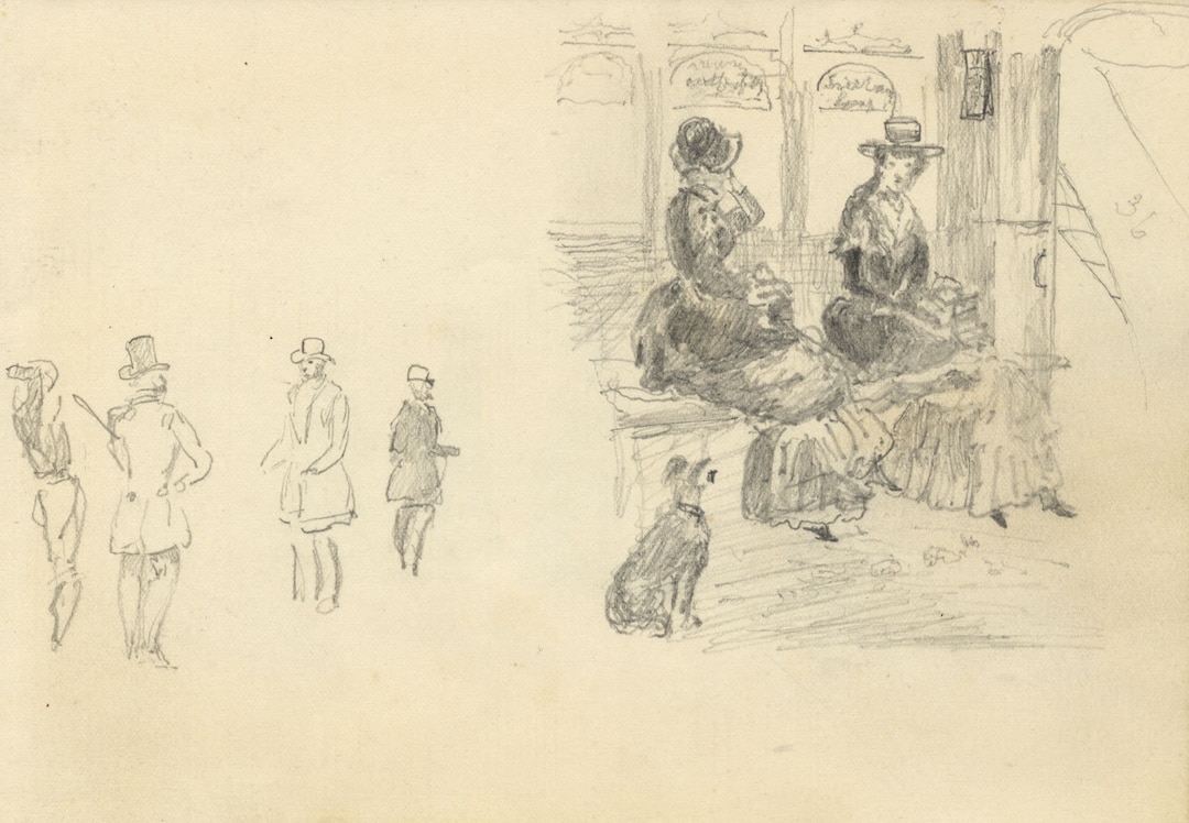 Alexander Hunter, Ladies at the Railway Station, Glasgow – 1873 ...