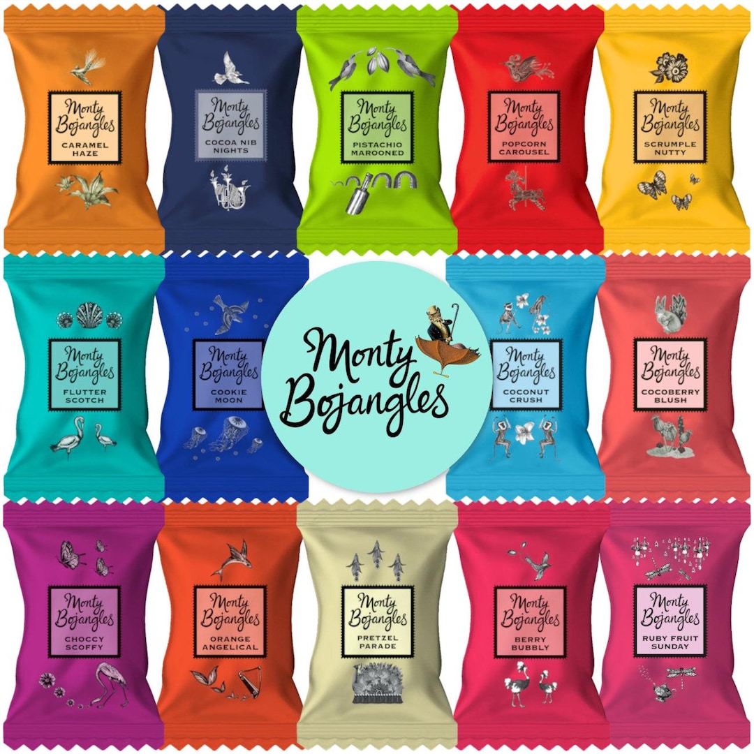 Pick and Mix Monty Bojangles Chocolate Truffles, Chocolate Gift Bag ...
