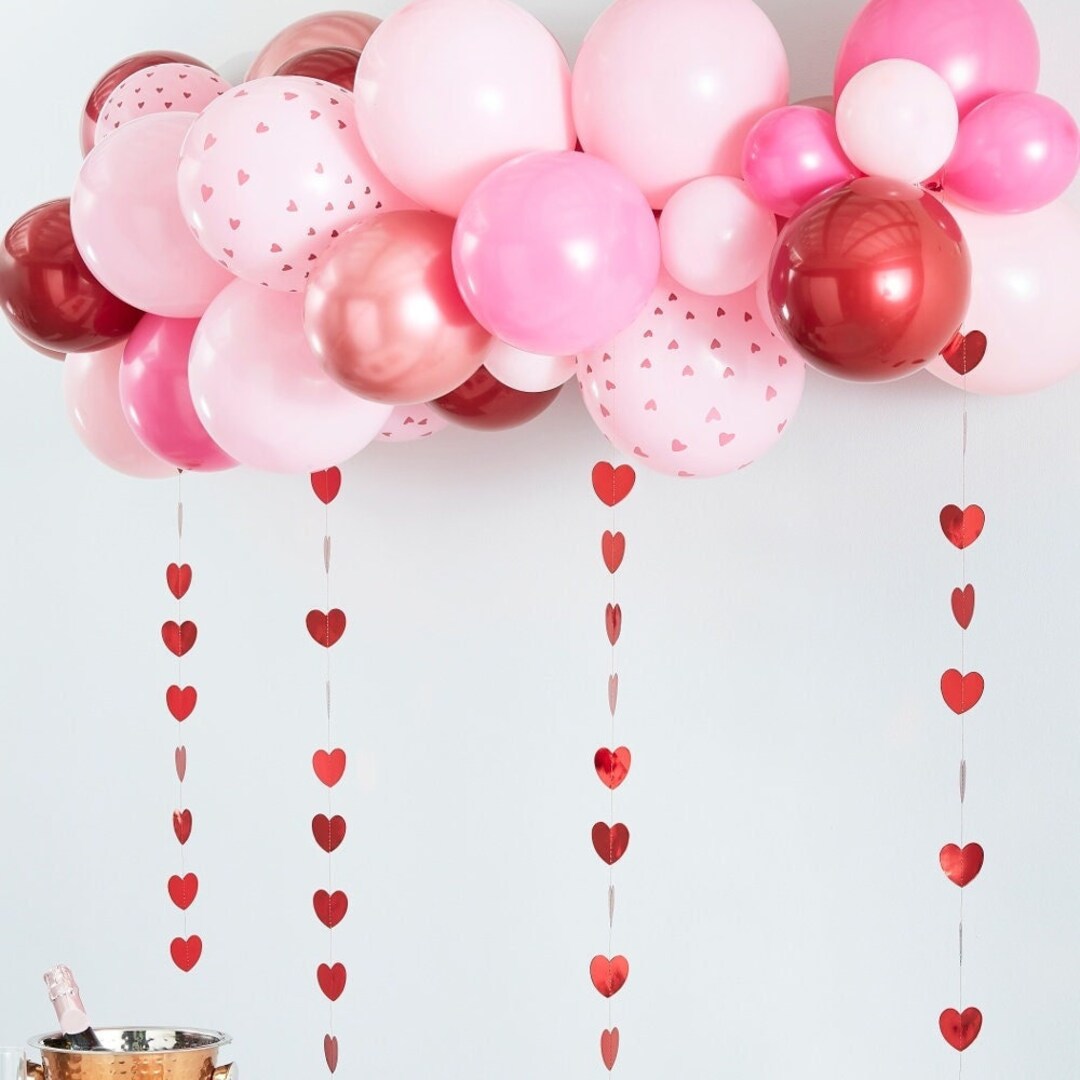 Valentines Day Balloon Arch Kit, Valentines Day Decorations, Engagement ...