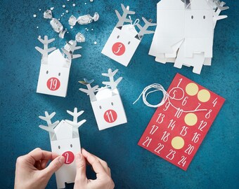Advent Calendar Decorations - Etsy